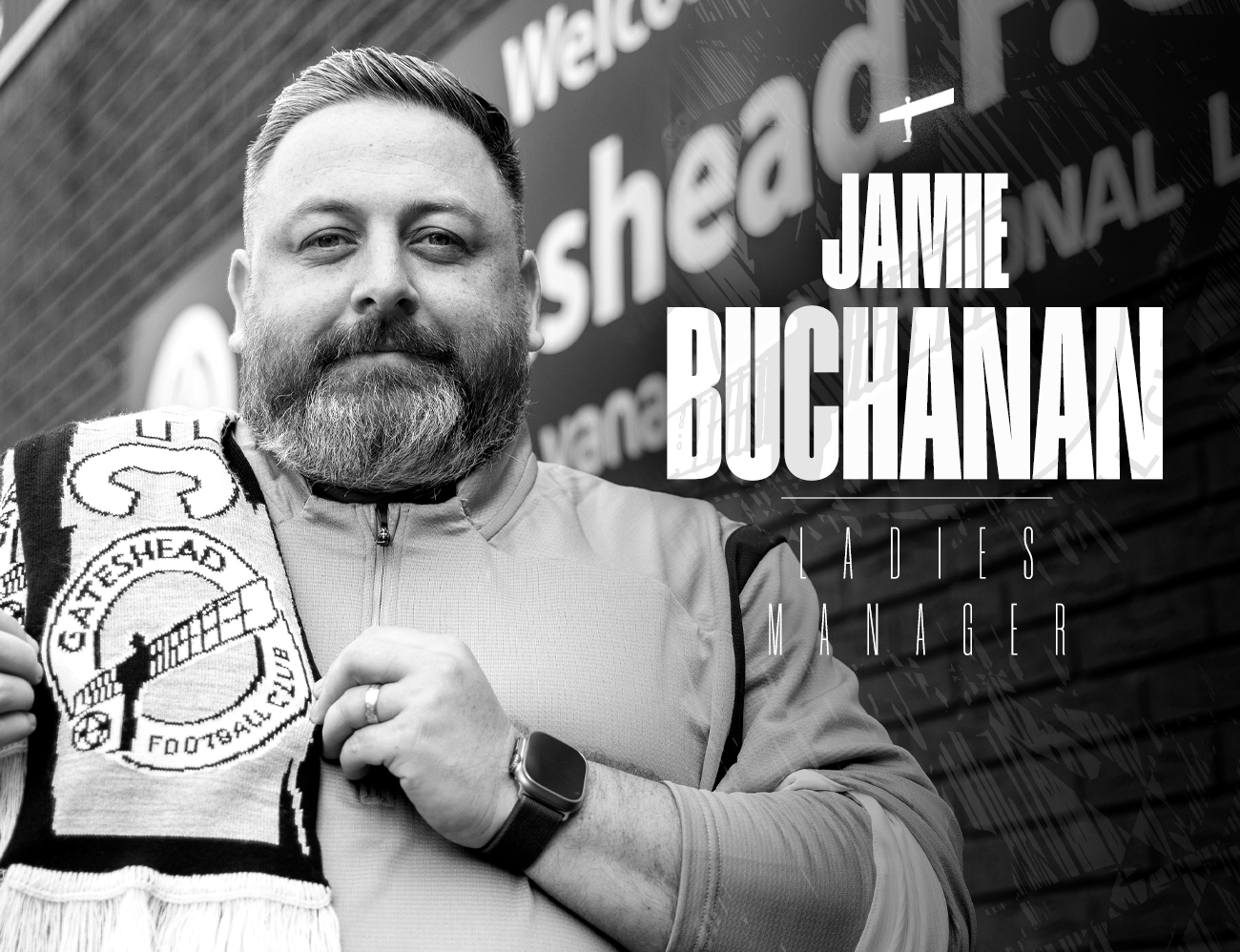 Jamie Buchanan appointed as Gateshead FC Ladies manager - Gateshead FC